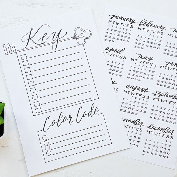2018 Yearly Planning Kit ⋆ Sheena of the Journal