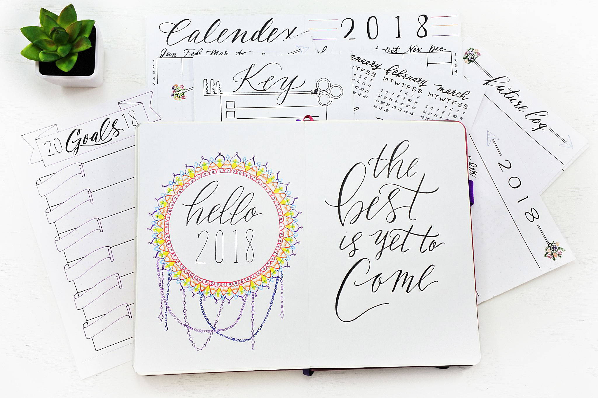 2018 Yearly Planning Kit ⋆ Sheena of the Journal