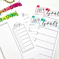 2019 Planner Printables Combo Pack ⋆ Sheena of the Journal