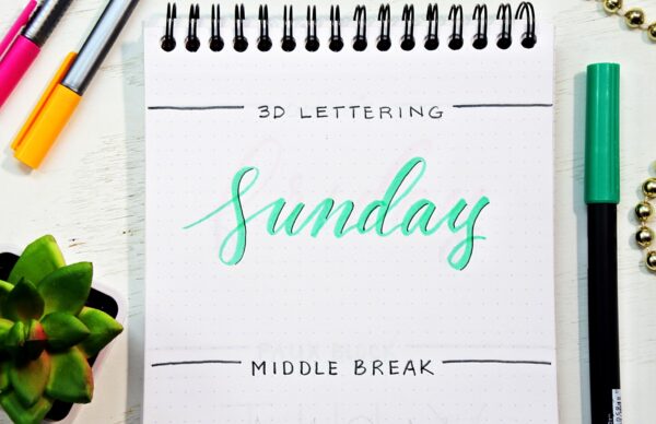12 Bullet Journal Fonts Anyone Can Do! ⋆ Sheena of the Journal