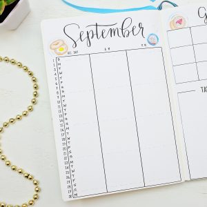 Printable September Bullet Journal 2019 ⋆ Sheena of the Journal