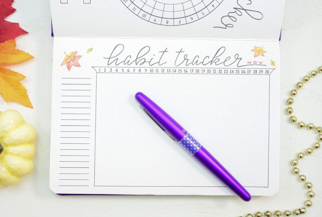 November 2019 Bullet Journal Setup ⋆ Sheena of the Journal