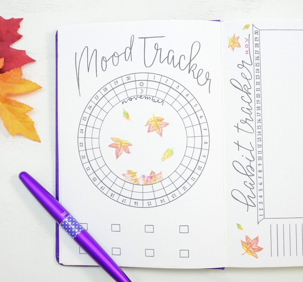 November 2019 Bullet Journal Setup ⋆ Sheena of the Journal