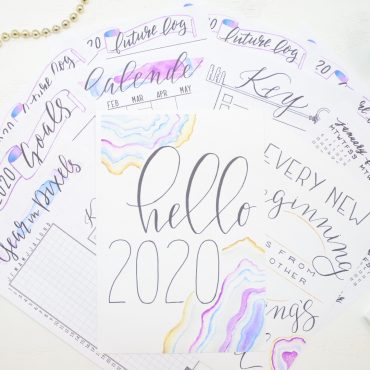 2020 Bullet Journal Starter Kit ⋆ Sheena of the Journal