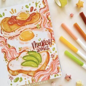 Amazing 2024 April Bullet Journal Spreads! ⋆ Sheena of the Journal