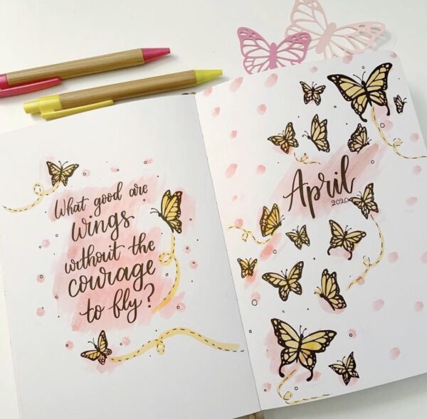 Amazing 2024 April Bullet Journal Spreads! ⋆ Sheena of the Journal