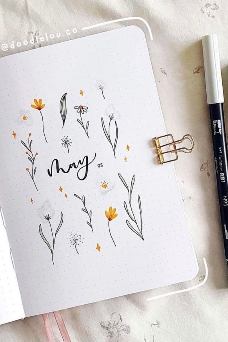 2024 May Cover Page Ideas ⋆ Sheena of the Journal