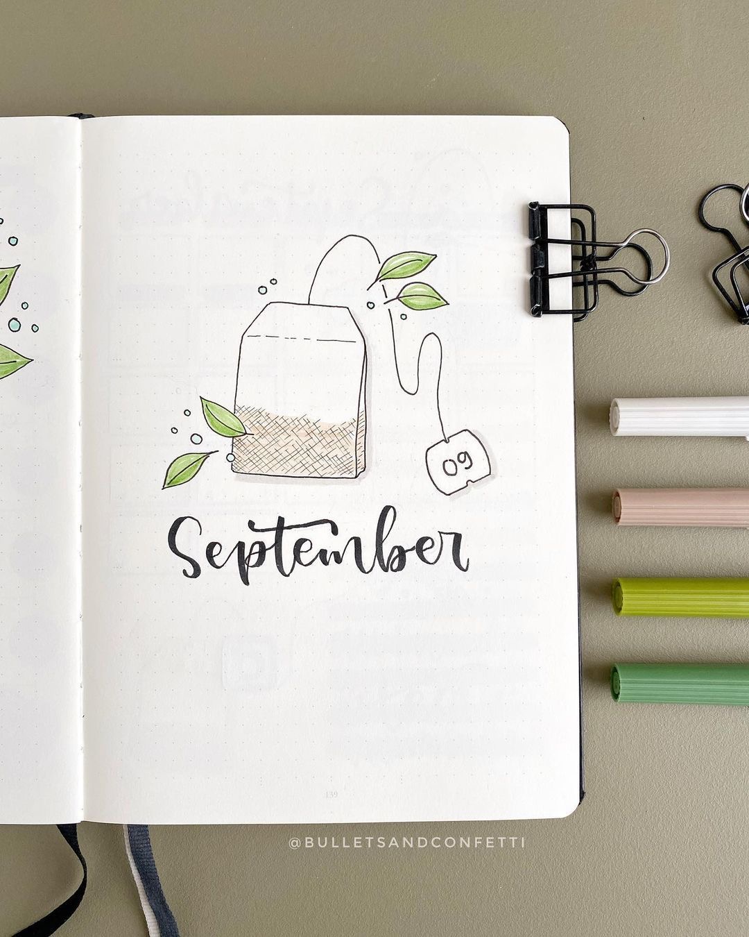 September Bullet Journal Setup + September Theme Ideas ⋆ Sheena of the ...