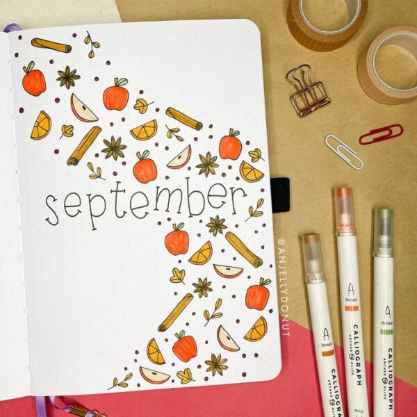 September Bullet Journal Setup + September Theme Ideas ⋆ Sheena of the ...
